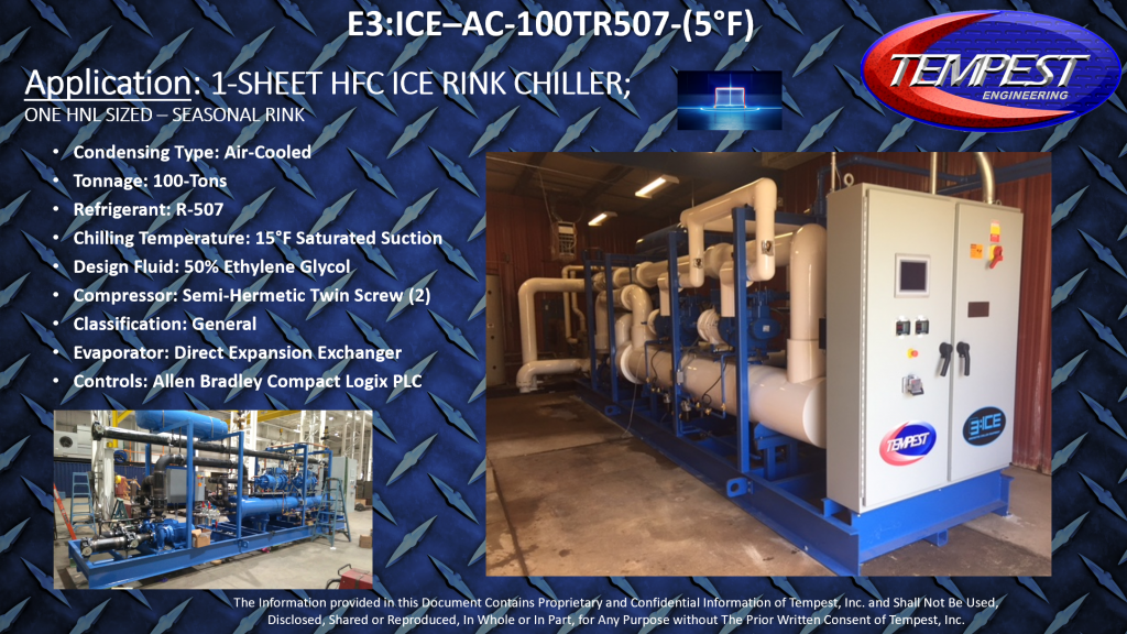 Ice Rink Chiller - Tempest Refrigeration | Ammonia & HFC | Ice Plant ...